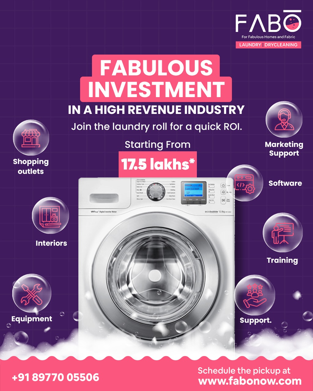 Laundry & Dry Cleaning Business Franchise Opportunity in India | FABO